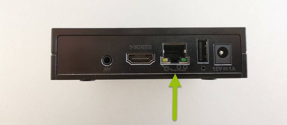 Amino TV Box anschliessen und in Betrieb nehmen - Green