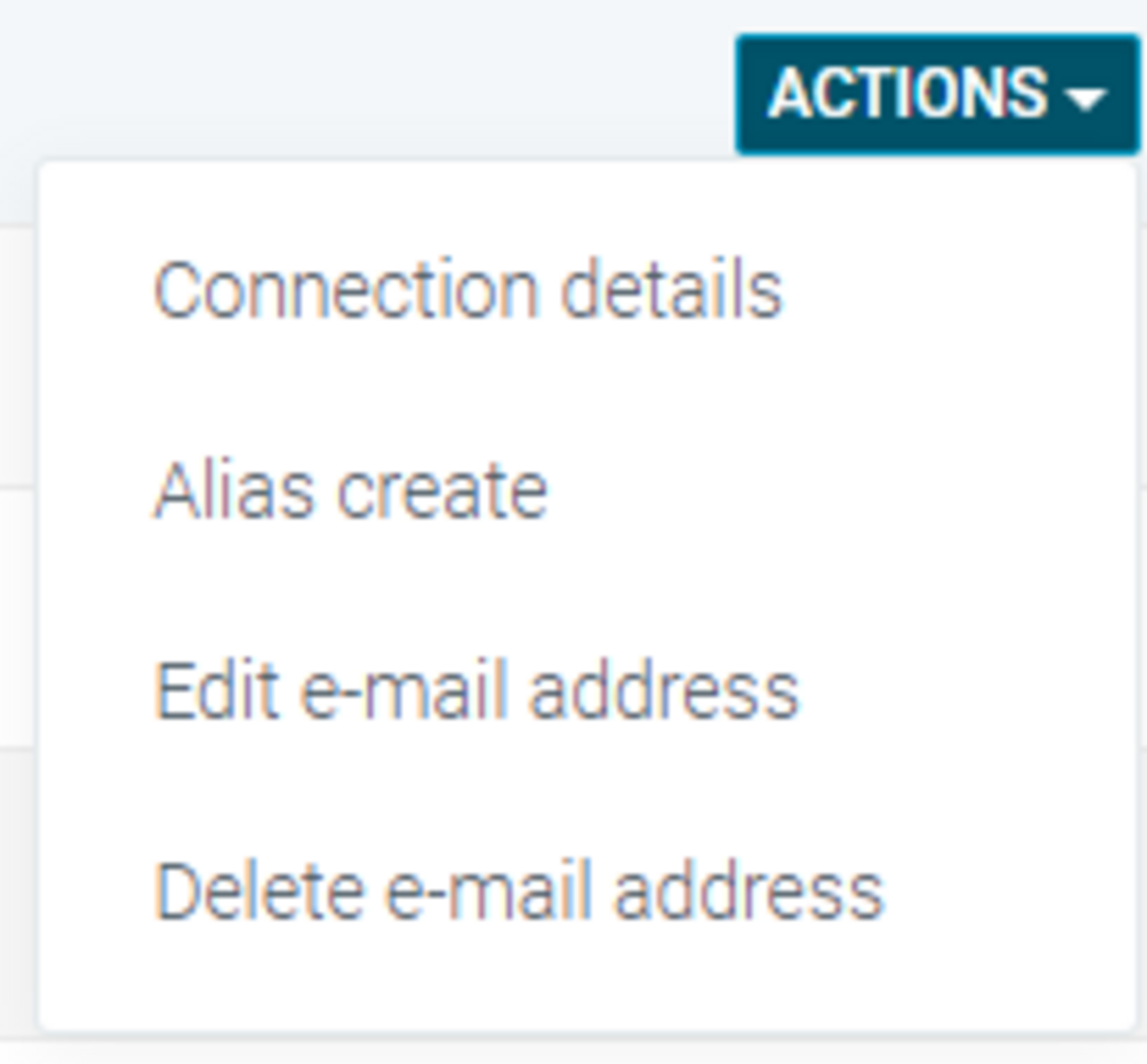 How to reset email password inside of Web & Mail Control Panel - Green