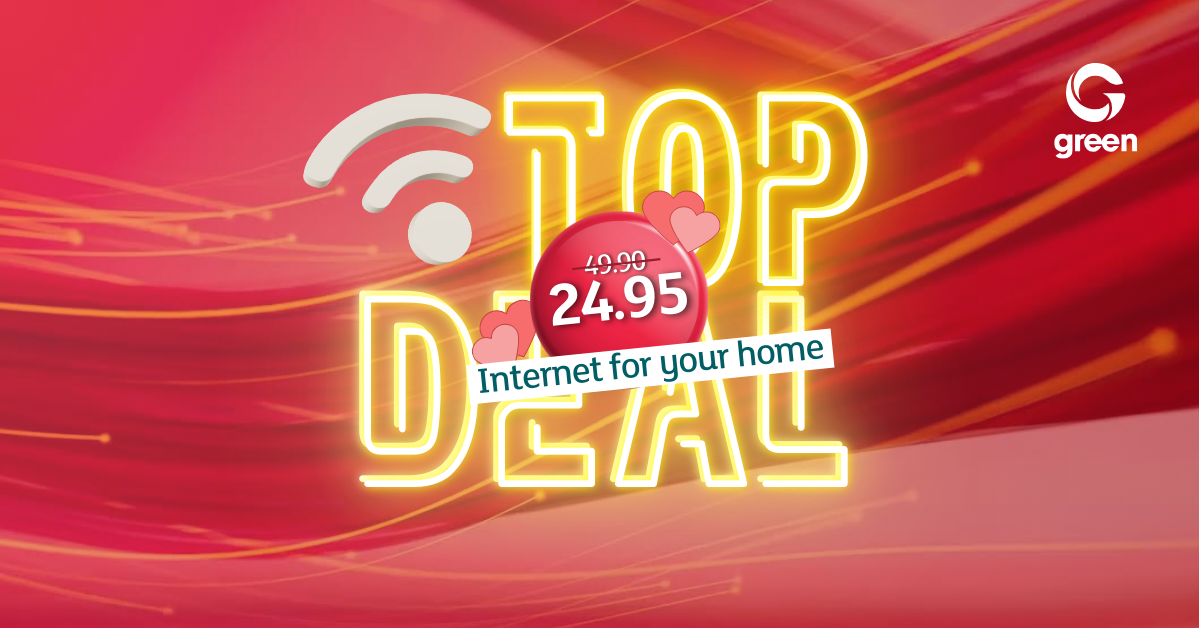 Internet | TOP DEAL | only 25.- - Green